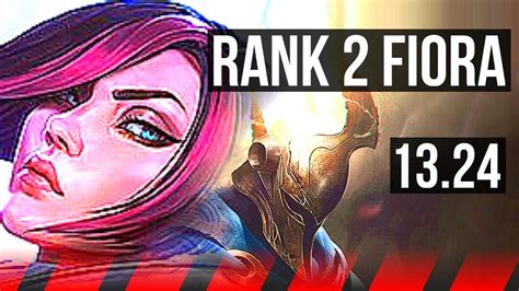 Fiora Vs Panth Top Rank 2 Fiora 6 Solo Kills Jp Grandmaster 13
