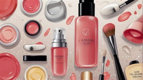 Premium Photo Elegant Array Of Assorted Beauty And Skincare Products