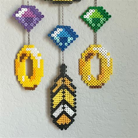 Super Sonic Perler Beads Dream Catcher Etsy
