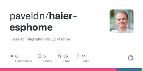 Github Paveldn Haier Esphome Haier Ac Integration For Esphome