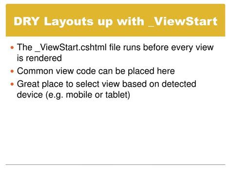 Ppt Sharpen Your Mvc Views With Razor Powerpoint Presentation Free