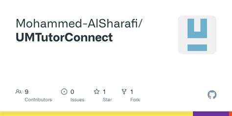 GitHub Mohammed AlSharafi UMTutorConnect