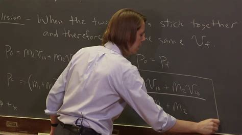 Openstax Ap Physics Chapter Inelastic Collisions Youtube