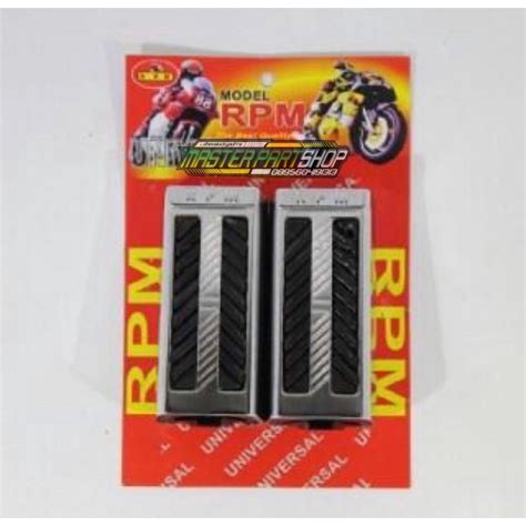 Jual KARET FOOTSTEP POSTEP DEPAN BESI RXKING RX KING SUPRA JUPITER GRAND UNIVERSAL Shopee