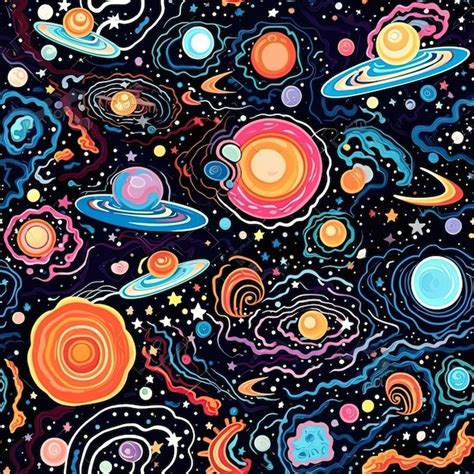 premium ai image cosmic galaxy celestial patterns featuring stars
