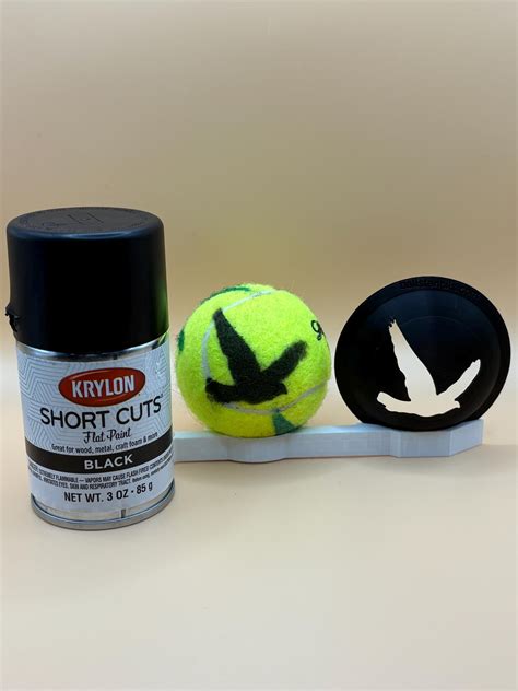 Tennis Ball Stencil Customizable Etsy