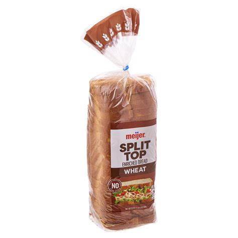 Meijer Split Top Wheat Bread 20 Oz Shipt
