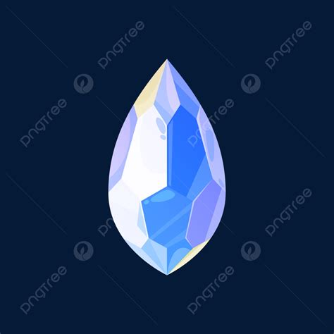 Quarts Blue Gemstone Stone Precious Decorative Blue Quarts Png And