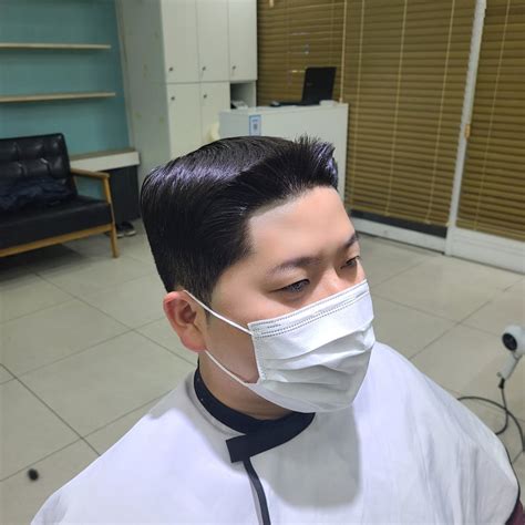 남자 뒷머리 상고 짧은 길이로 아이비리그컷 다운펌 네이버 블로그