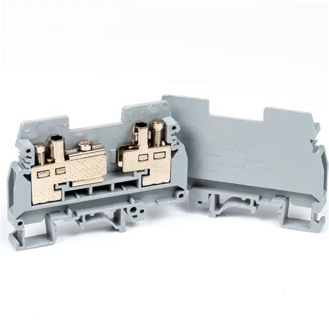 Factory Supply Urtks Test Screw Din Rail Terminal Block 02 6mm2 Curren