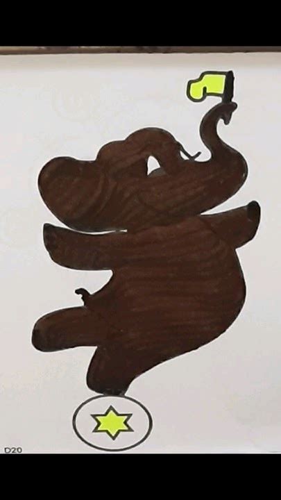 How To Draw A Elephantballflagartdrawingcoloringshortstrending