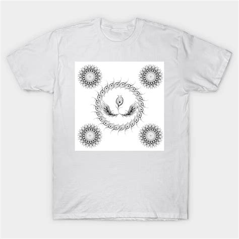 Beauty Of Peacock Feathers Feathers T Shirt Teepublic