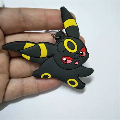 Аниме брелок с покемоном ПВХ брелок Eevee Jolteon Vaporeon Flareon ...