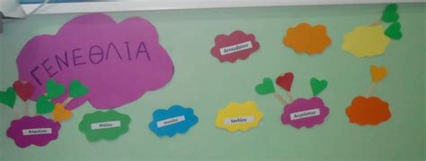 5ο ΝΗΠΙΑΓΩΓΕΙΟ ΚΑΛΑΜΑΤΑΣ ΠΙΝΑΚΑΣ ΓΕΝΕΘΛΙΩΝ ΣΕ ΠΑΛΕΤΑ ΧΡΩΜΑΤΩΝ