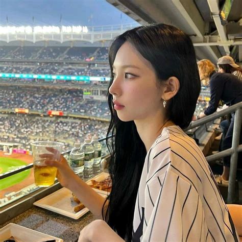Aespa Karina Karina Instagram Update New York Yankees