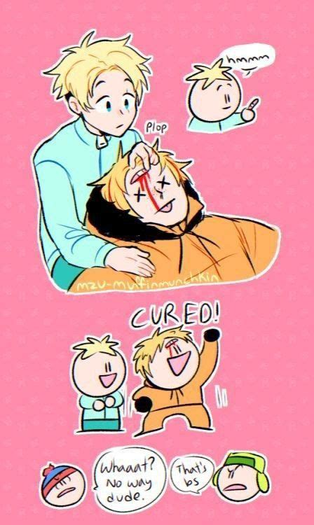 🌸imagenes De Bunny🌸 Butters X Kenny Dibujos Animados Bonitos