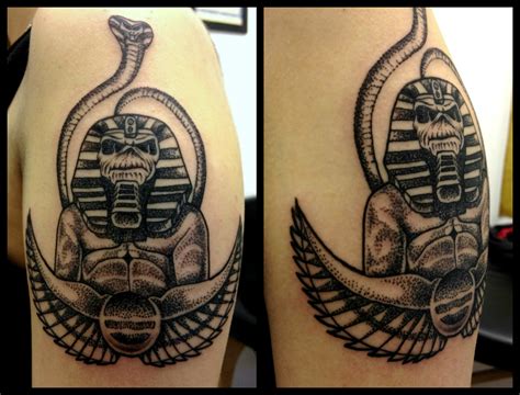 Iron Maiden Powerslave Tattoos