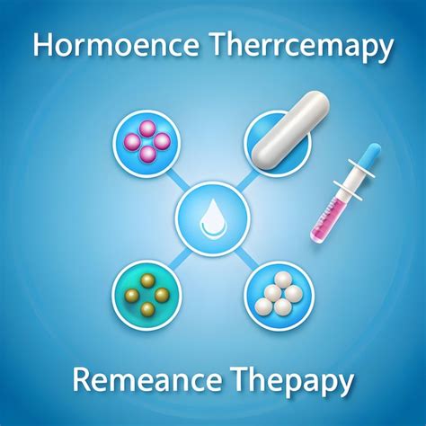 Hormone Replacement Therapy Premium Ai Generated Image