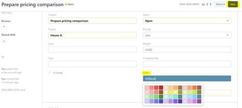 using project gantt chart in erpnext — tasker erpnext is easy