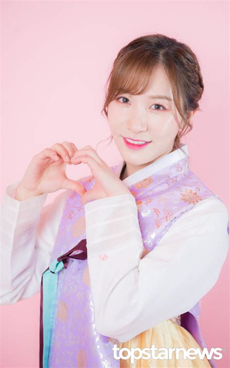 Hd포토 라붐laboum 소연 ‘하트 받으세요 한복 인터뷰 최규석 기자 톱스타뉴스