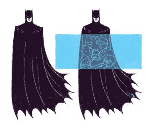 How To Draw Batman Cape