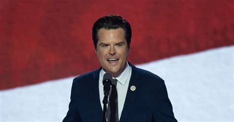 Matt Gaetz Paid Thousands For Sex And Drugs Report