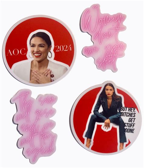 Sticker Pack Aoc Sticker Aoc 2024 Aoc But Hey Bitches Get Stuff Done