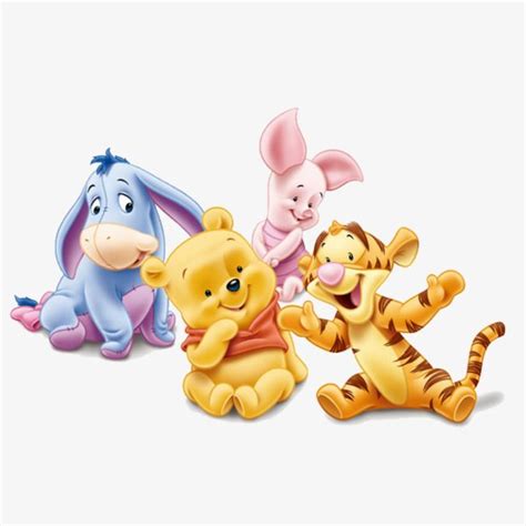 Baby Winnie The Pooh Characters SVG