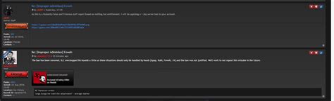 Cm Admins Ban User For Making An Admin Complaint Rss13