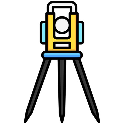 Icono De Teodolito Generic Color Lineal Color