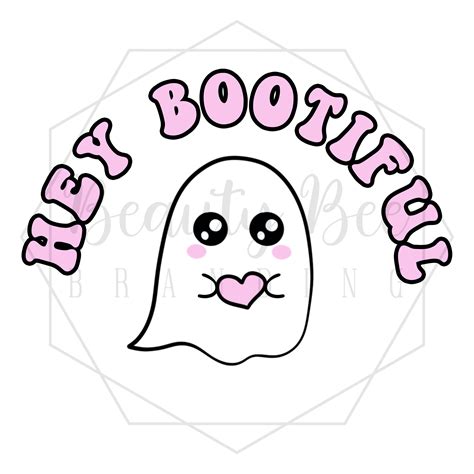 Spooky Love Hey Bootiful Digital Decal Sublimation And Print And Cut F