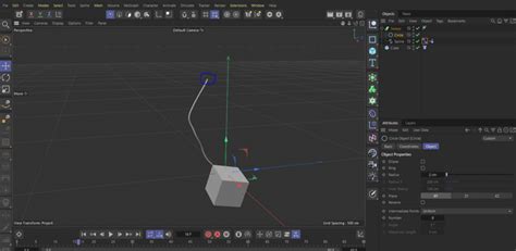 Pull Rope With The New Rope Simulation Rcinema4d