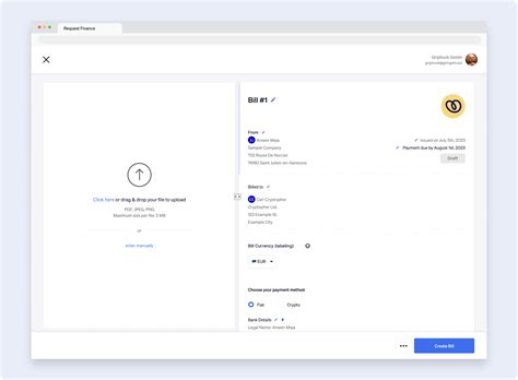 Crypto Accounts Payable Request Finance
