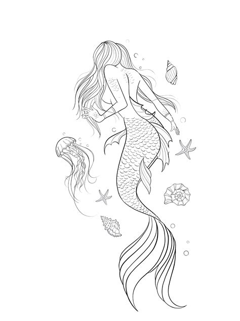Deniz Kızı Mermaid Tattoo Models Mermaid Tattoos Mermaid Tattoo
