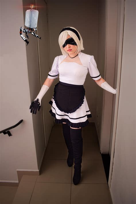 Self 2b Version Maid By Azumicosplay Rnierautomatagame