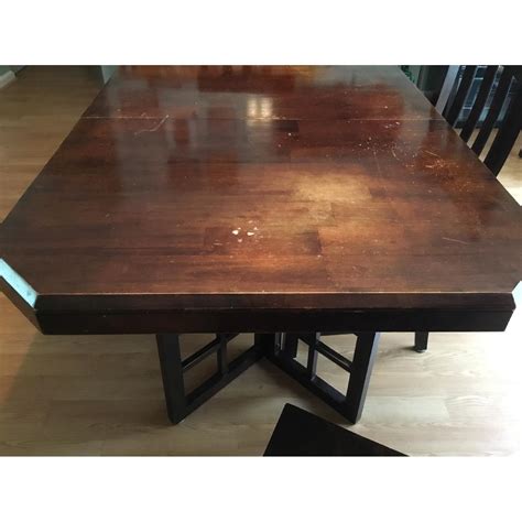 World Market Cost Plus Dining Table Aptdeco