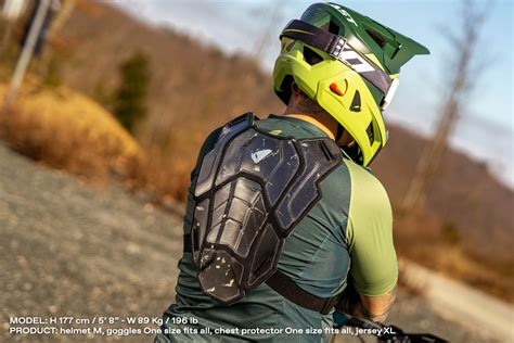 Mtb Fiber Flex Chest Protector Black Ufo Plast Ufo Plast United