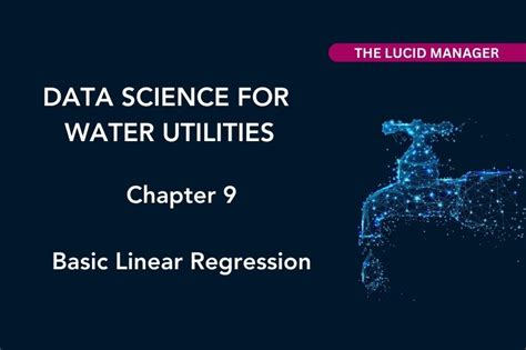 Data Science For Water Professionals Basic Linear Regression