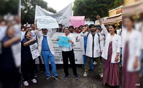 Dont Want To Be Next Victim Delhi Doctors Protest Against Kolkata