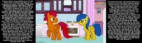 Fireworks Holographic Hell 2 Mlp Body Swap By Bodyswapcentral On