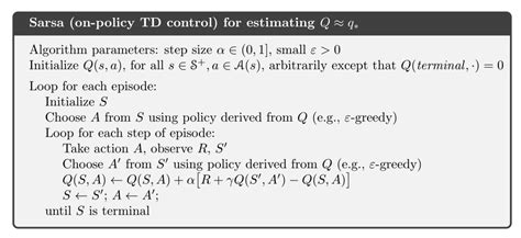 Introduction To Reinforcement Learning Temporal Difference Sarsa Q