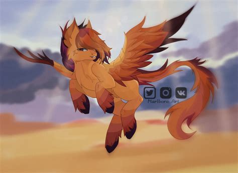 3028994 Safe Artist Marlboro Art Oc Oc Only Pegasus Pony