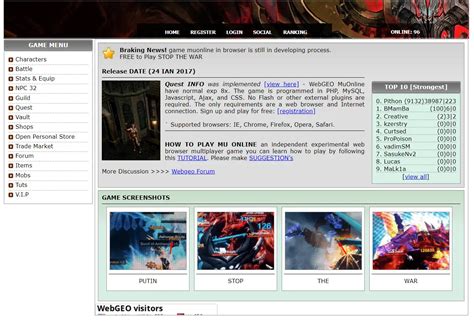 Mu Browser Game Ragezone Mmo Development Forums