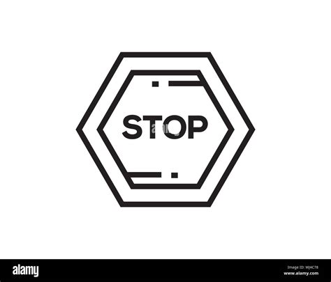 Stop Sign Vector Image Stock Vector Image And Art Alamy