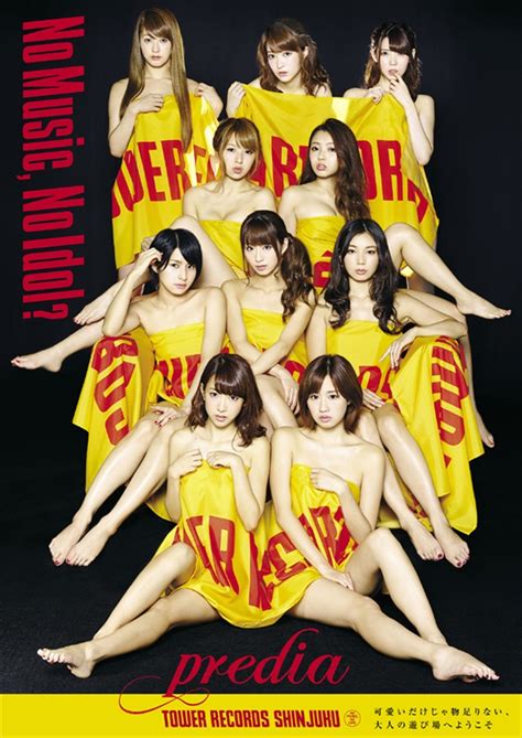 “日本一セクシーな惚れる「大人」アイドル” Prediaが「no Music No Idol」ポスターに登場！ Girlsnews
