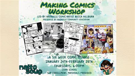 Making Comics Class Preview Youtube