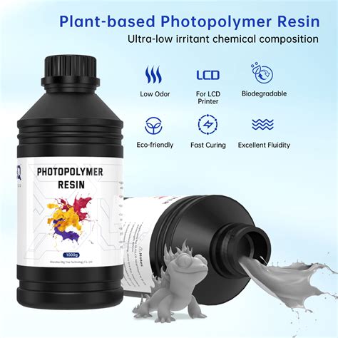 Review Biqu Tenacious 3d Printer Resin 405nm Uv Curing Resin With High Precision 3d Printer