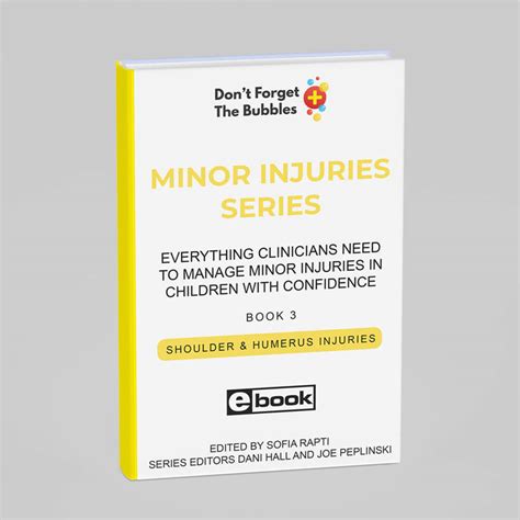 Minor Injuries Series Book 3 Shoulder And Humerus Injuries Dftb Digital