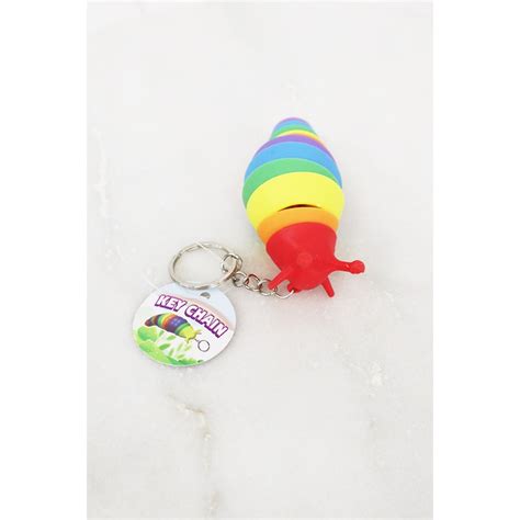 Fidget Slug Keychain Pulp And Circumstance
