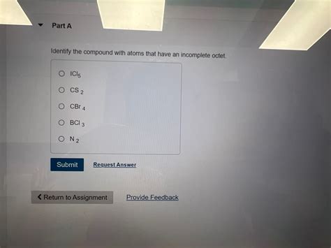 Answered Part A Identify The Compound With Atoms Bartleby